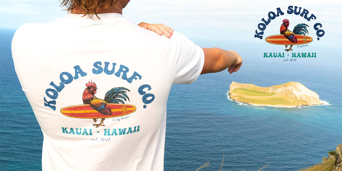 The Koloa Cocky Surfer Collection is a Fan Favorite | Koloa Surf Company