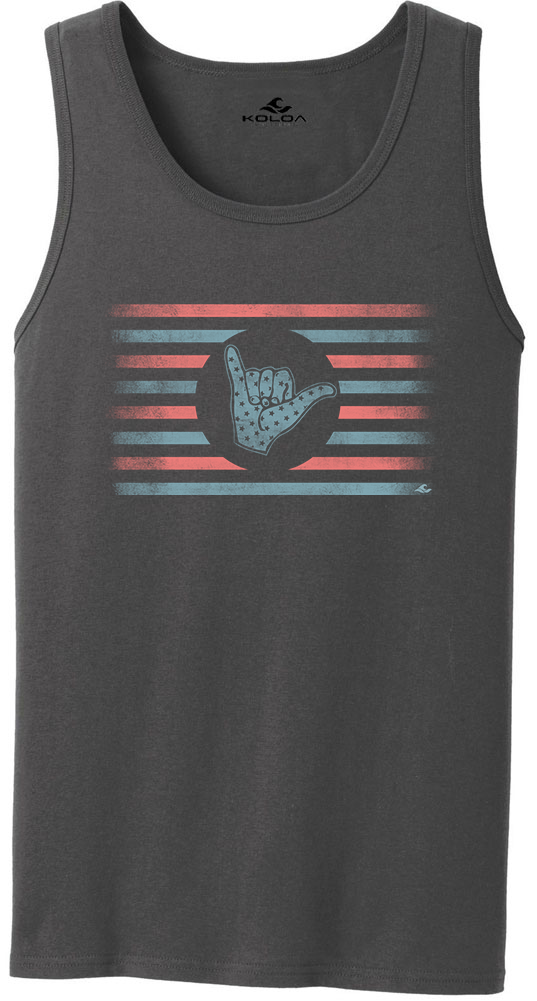 Koloa Shaka Flag Tank Top | Koloa Surf Company